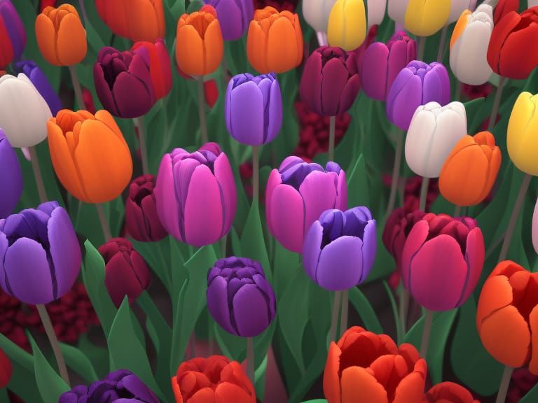 Tulips : r/nightcafe