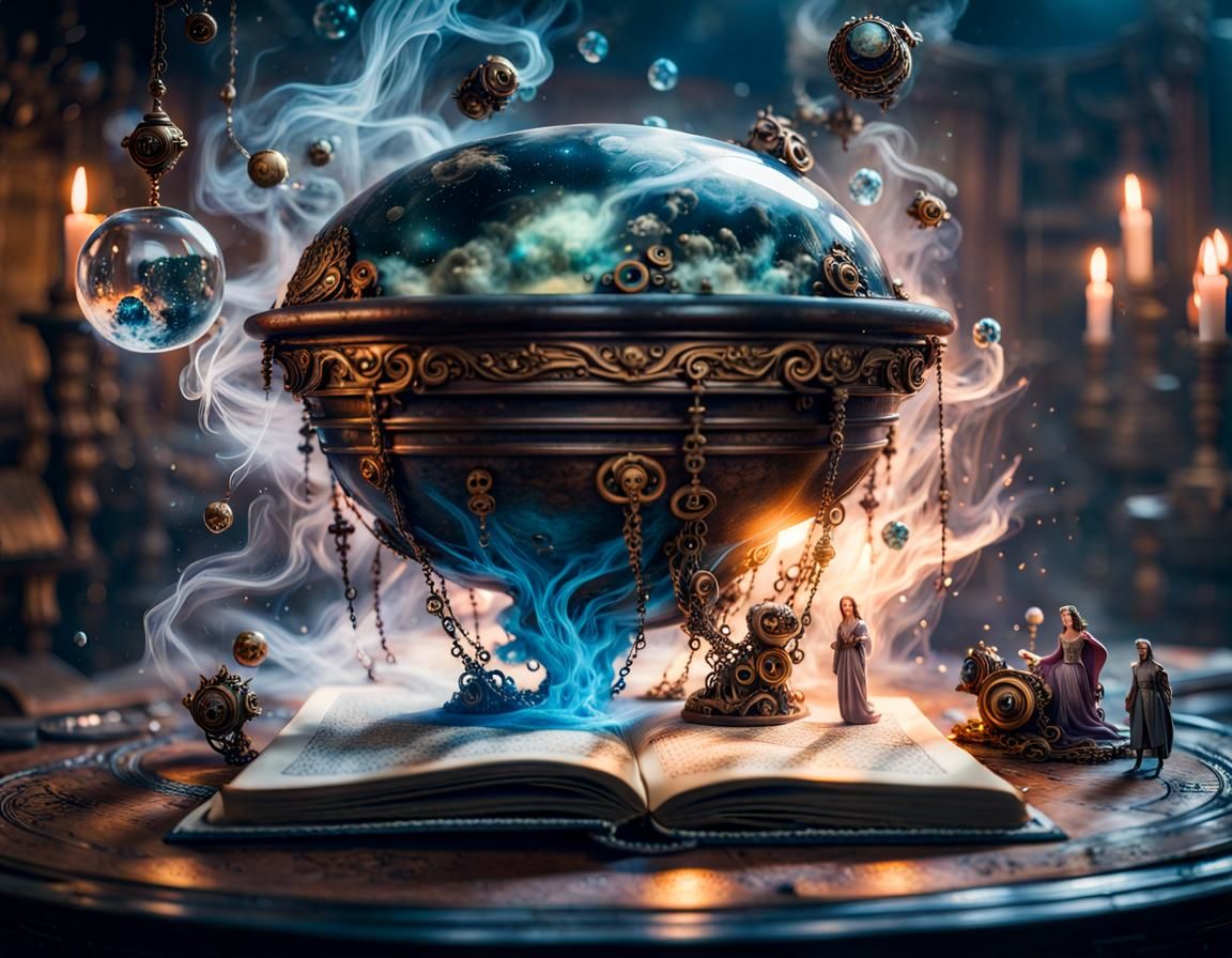 the magic of the ether - AI Generated Artwork - NightCafe Creator