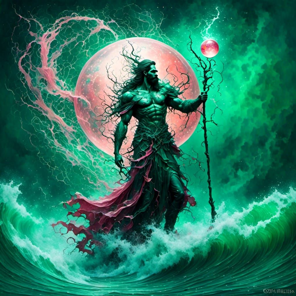 The Sea Wizard - Mystical Wizard Confronts the King of the S...