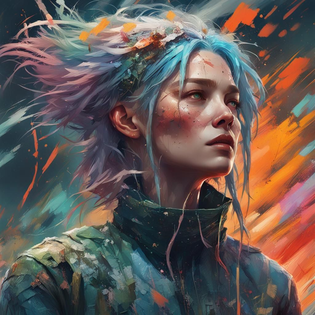 girl - AI Generated Artwork - NightCafe Creator