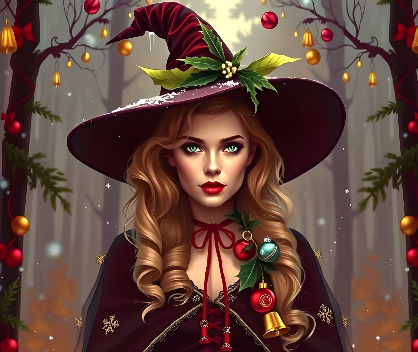 The Witch of Christmas - Christmas Witch Enchants a Haunted ...