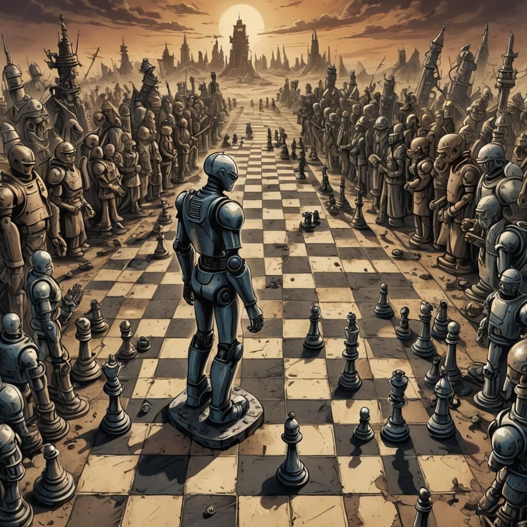 Fate Chess - AI Generated Artwork - NightCafe Creator