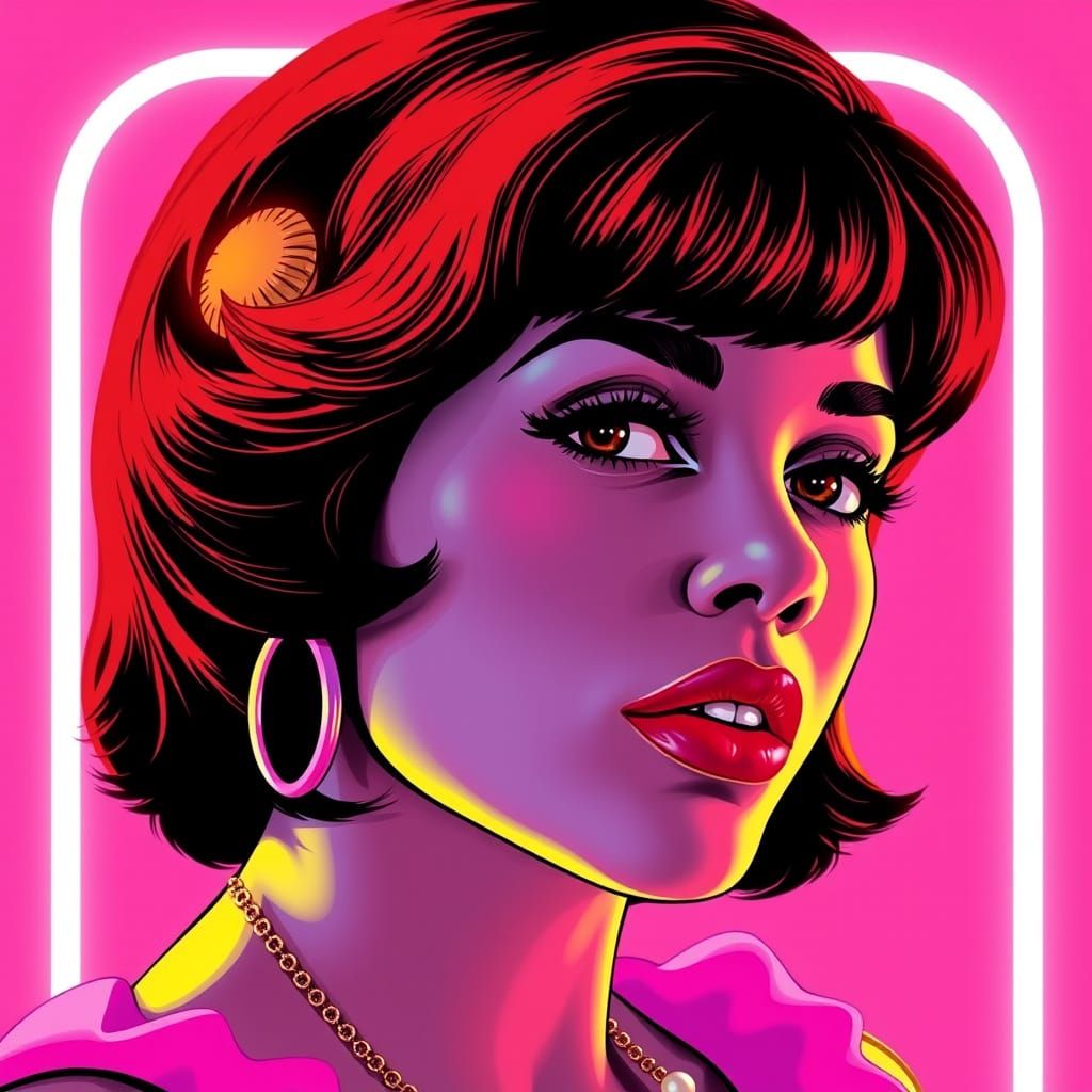 Lady Miss Kier of Deee-Lite - Lady Miss Kier of Deee-Lite in...