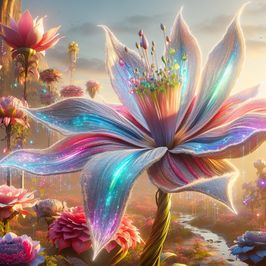 The Flower - AI Generated Artwork - NightCafe Creator