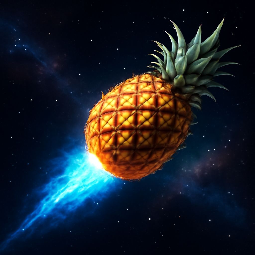 Pineapple in space - Pineapple in space
