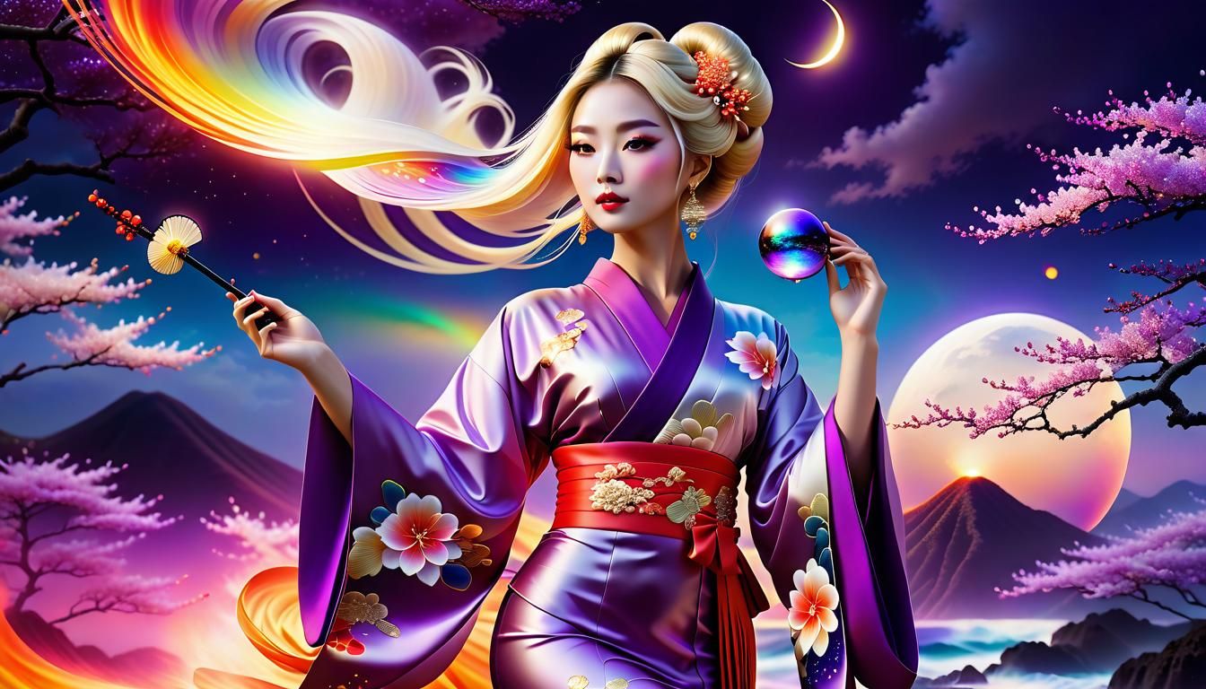 TWILIGHT NYMPH - AI Generated Artwork - NightCafe Creator