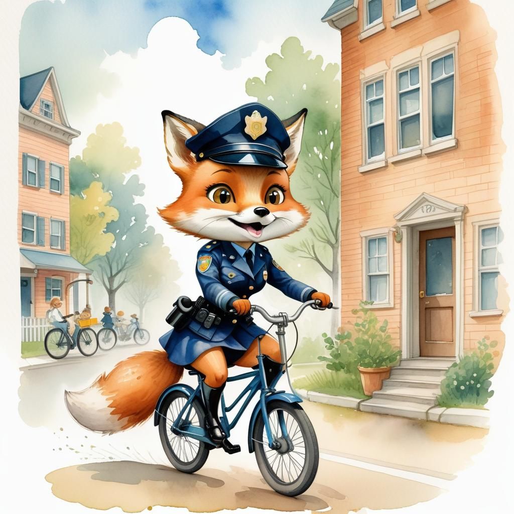 Officer Flossy - AI Generated Artwork - NightCafe Creator