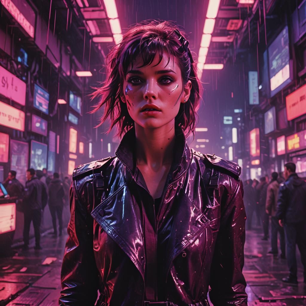 Blade Runner - AI Generated Artwork - NightCafe Creator