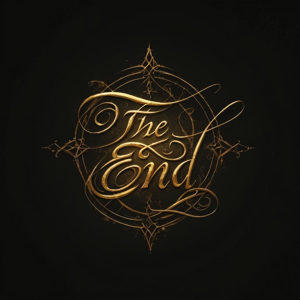 Golden End - AI Generated Artwork - NightCafe Creator