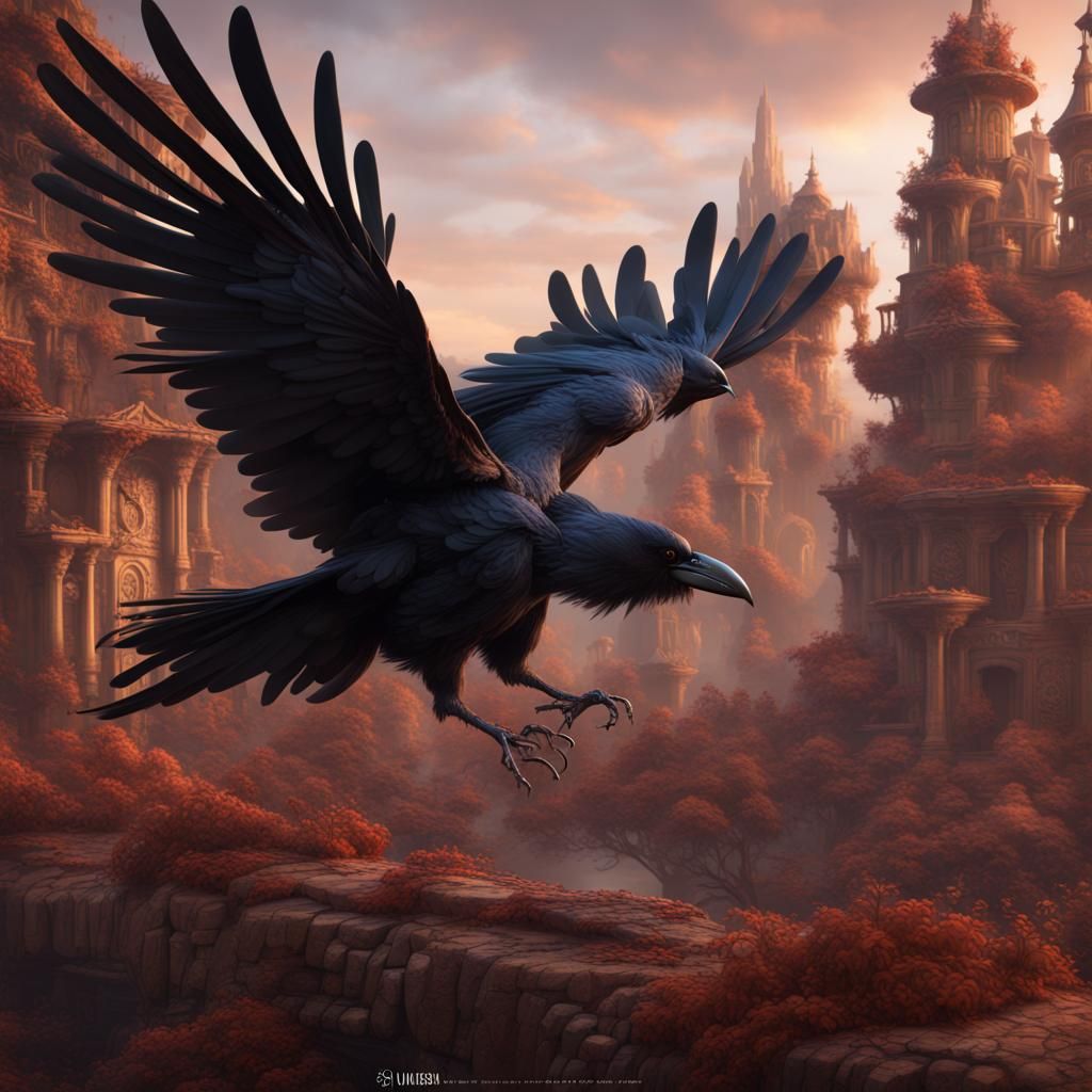 Cinnamon ibon/ raven hybrid - AI Generated Artwork - NightCafe Creator