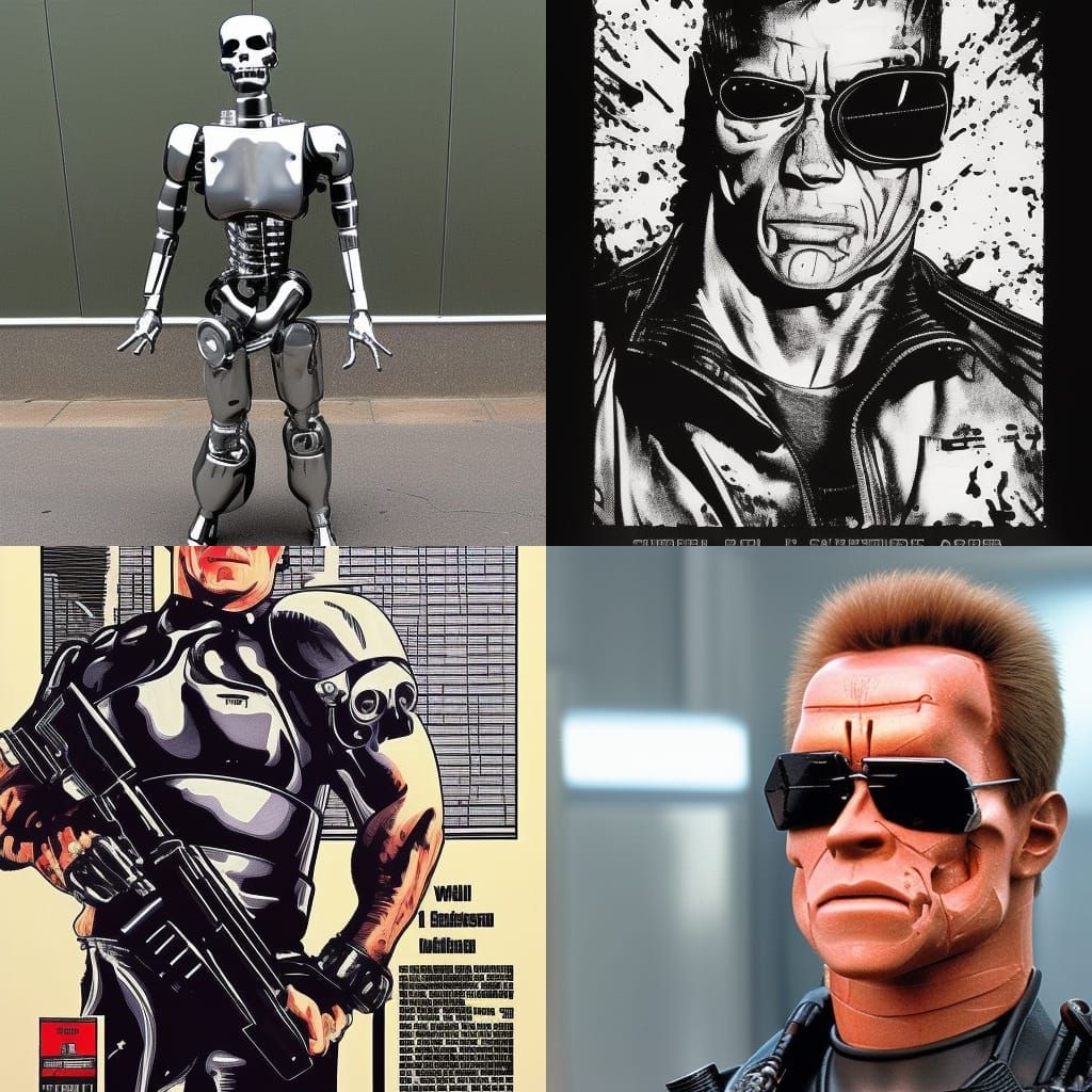 Terminator - AI Generated Artwork - NightCafe Creator