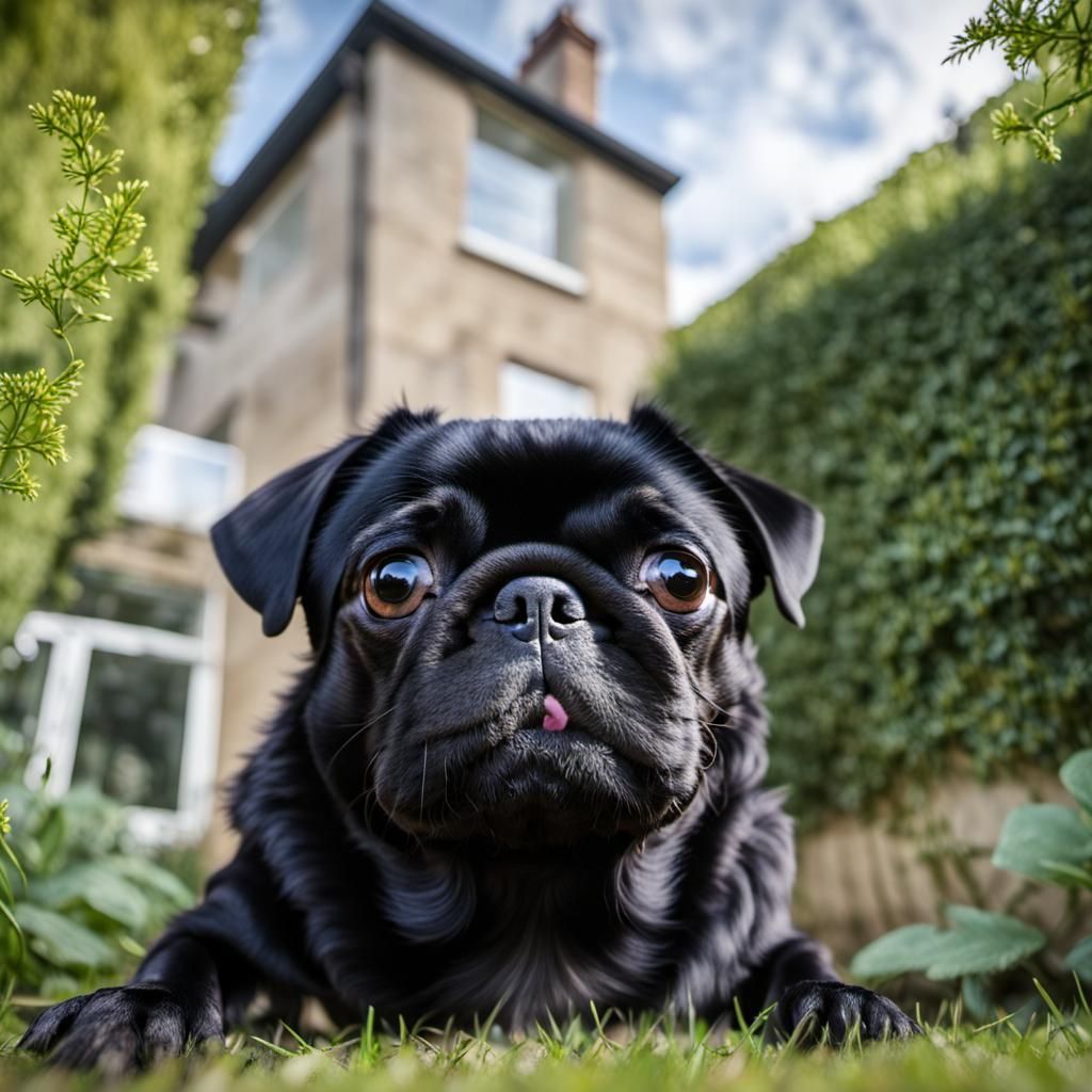 Having a rest in the garden - AI Generated Artwork - NightCafe Creator