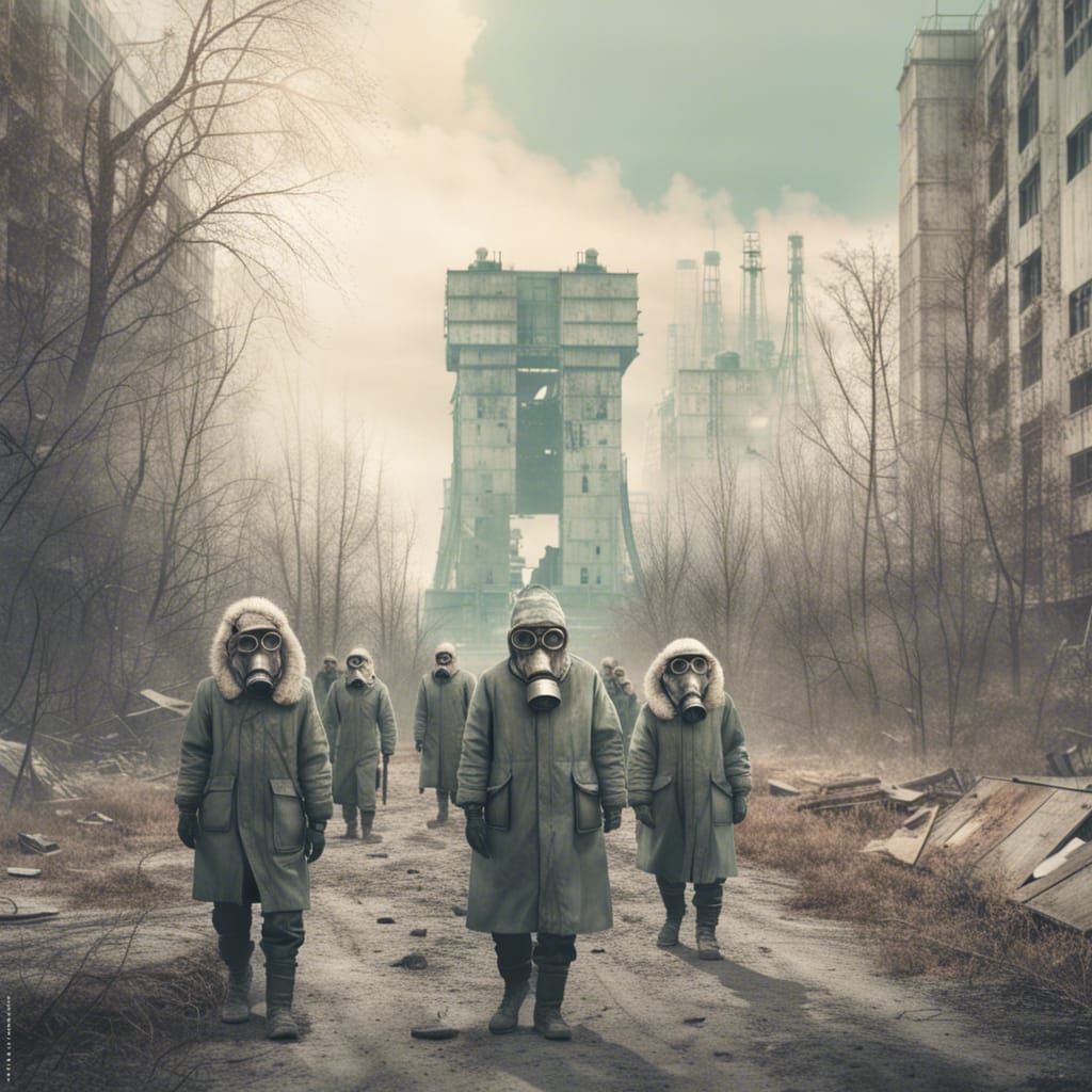 Chernobyl explosion - AI Generated Artwork - NightCafe Creator