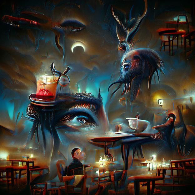 dream state night café - AI Generated Artwork - NightCafe Creator