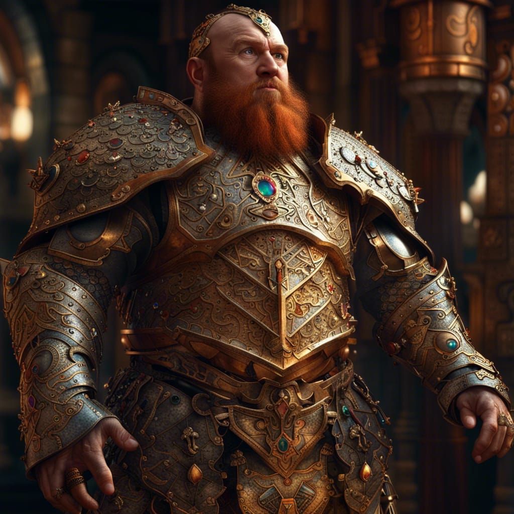 Dwarven guard - AI Generated Artwork - NightCafe Creator