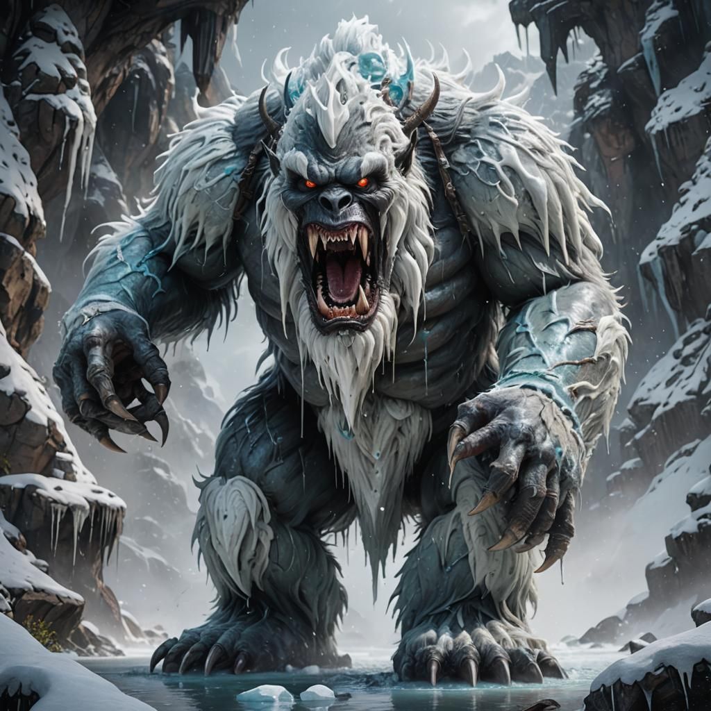 Yeti Lord - AI Generated Artwork - NightCafe Creator