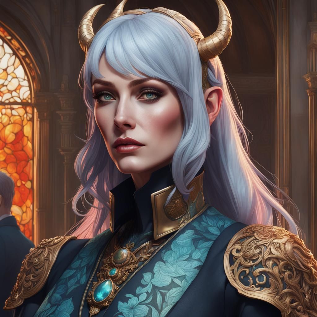 Capricorn warrior - AI Generated Artwork - NightCafe Creator