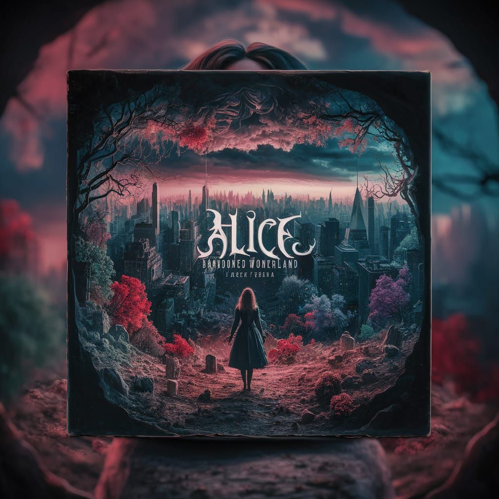 Made up album cover: "Alice - Abandoned Wonderland" - AI Generated ...