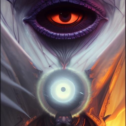 Demonic eye - AI Generated Artwork - NightCafe Creator