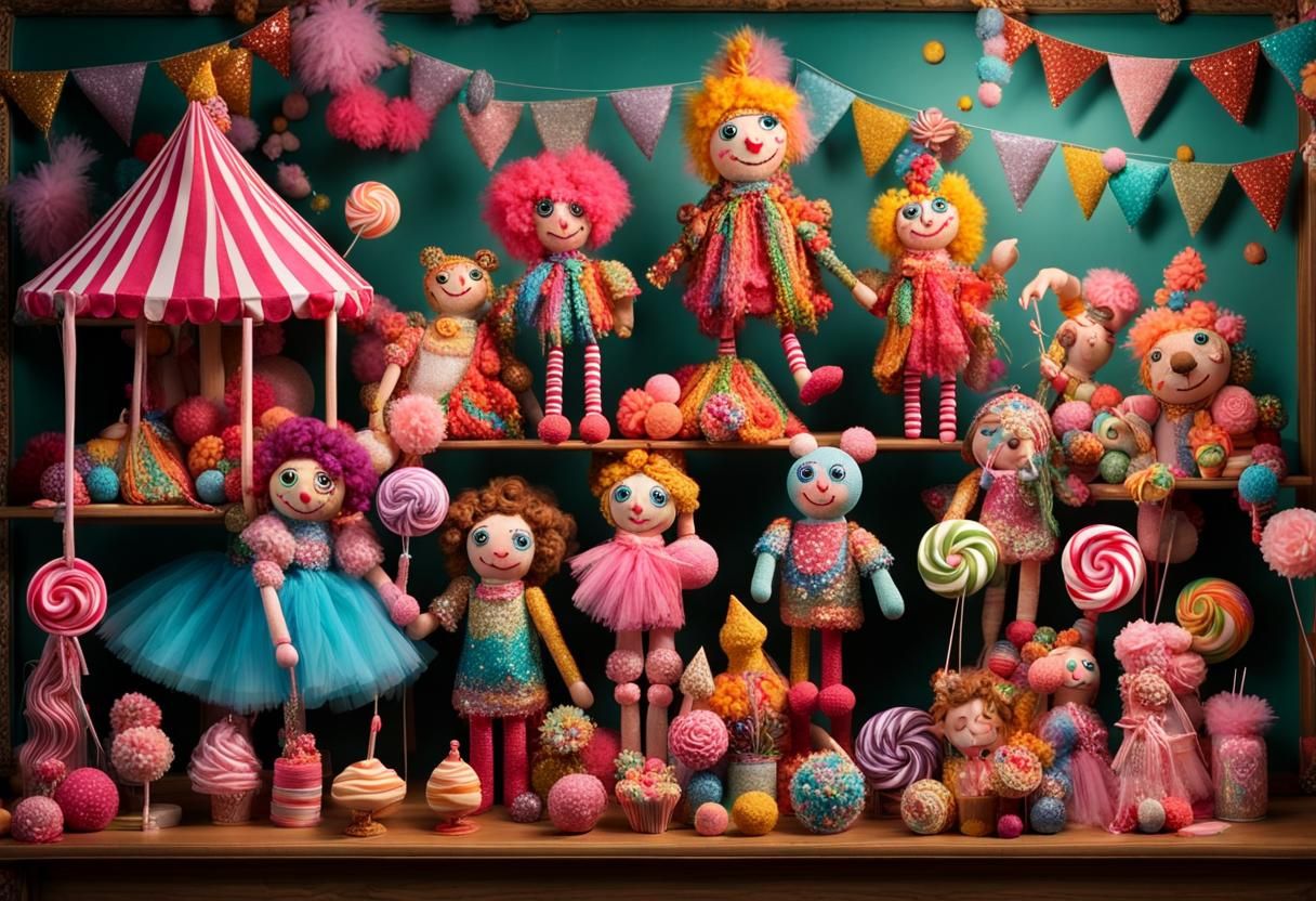 Showcasing Mesmerizing Puppets - AI Generated Artwork - NightCafe Creator