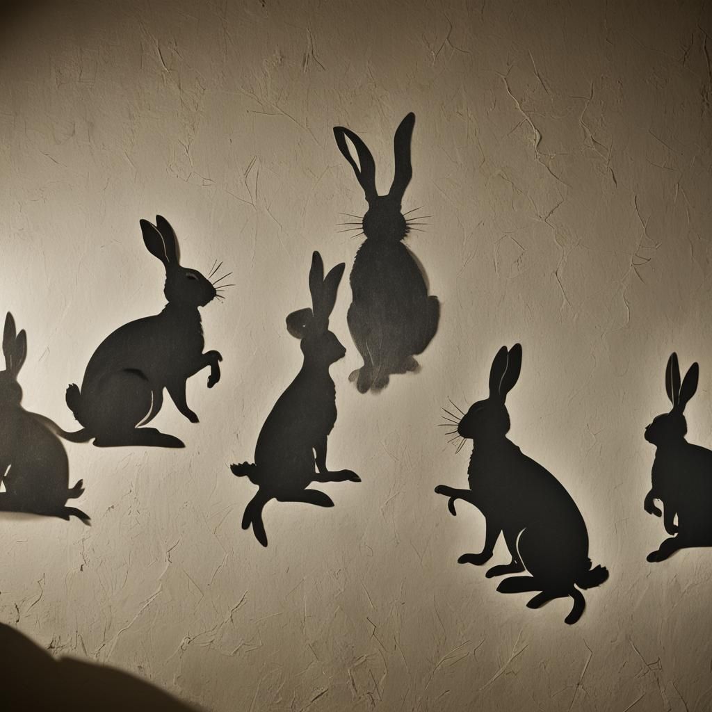 shadow puppet rabbits - shadow puppet rabbits