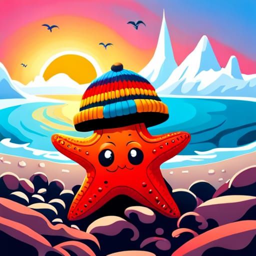 Starfish out of the sea... - AI Generated Artwork - NightCafe Creator