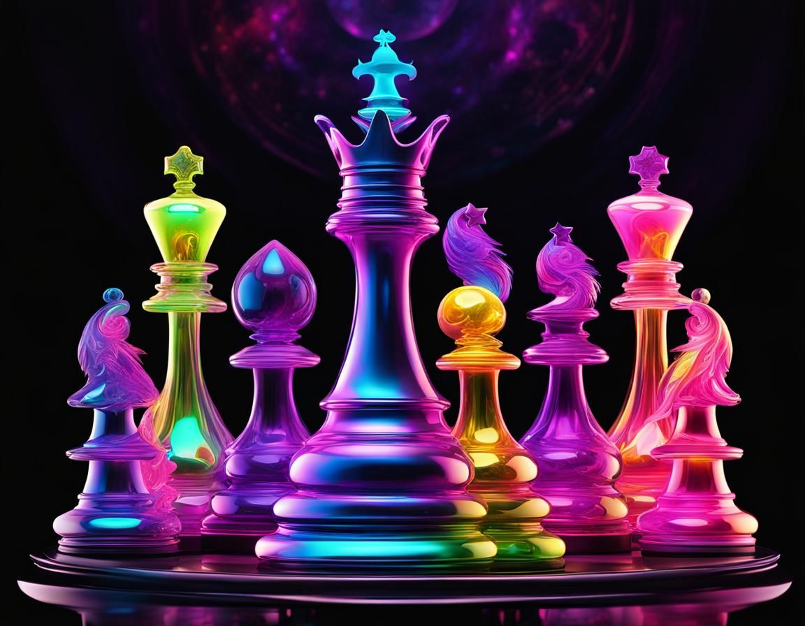 A Marvelous Game of Chess - AI Generated Artwork - NightCafe Creator