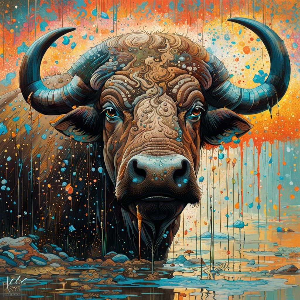 Buffalo - AI Generated Artwork - NightCafe Creator