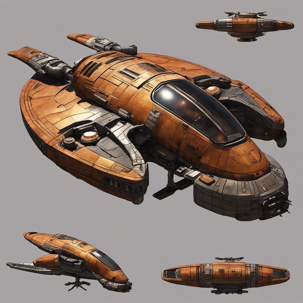 Insect inspired spacecraft - AI Generated Artwork - NightCafe Creator