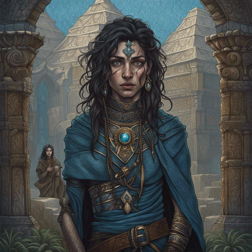 Rogue, non-binary - AI Generated Artwork - NightCafe Creator