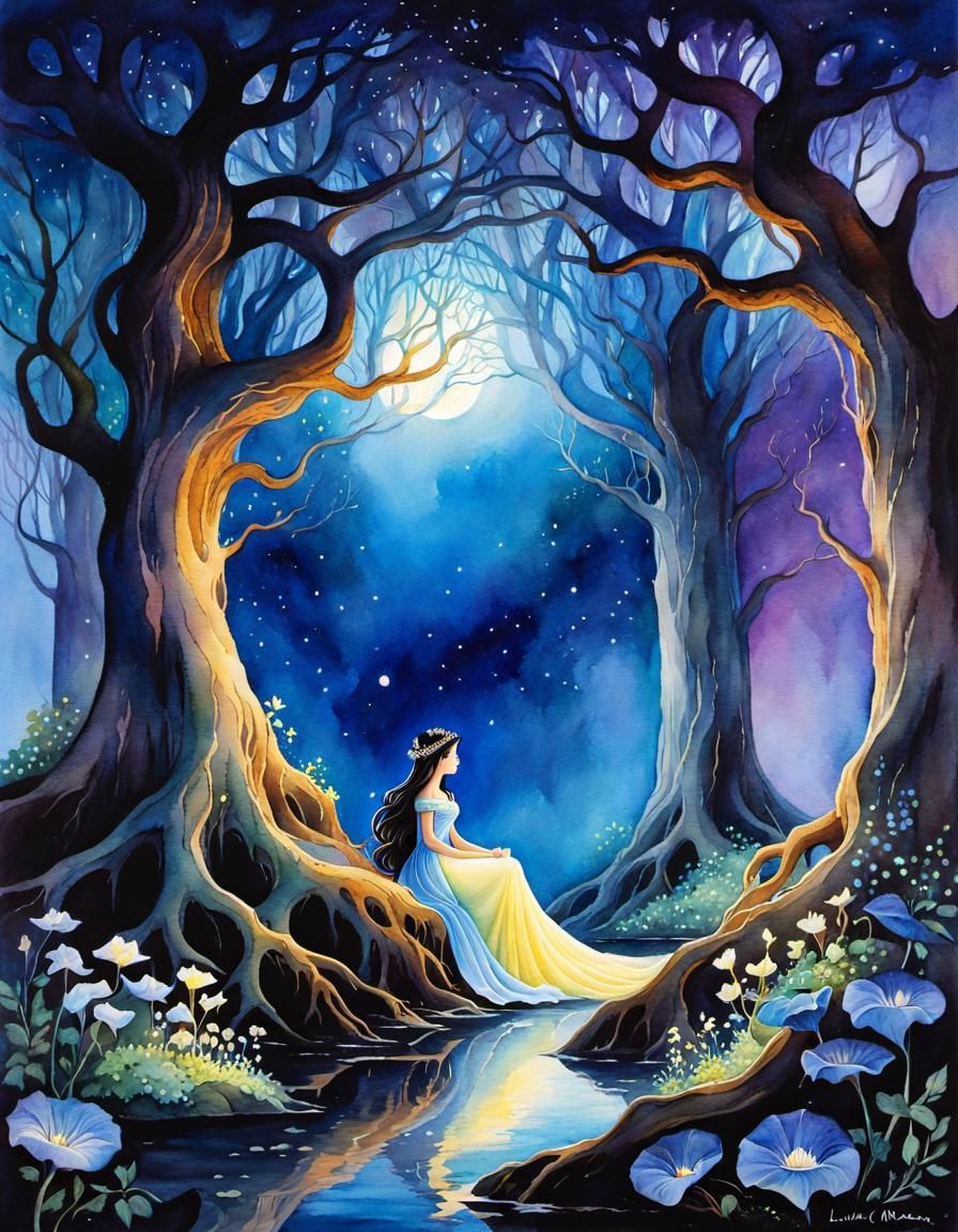 The Enchanted Forest - AI Generated Artwork - NightCafe Creator