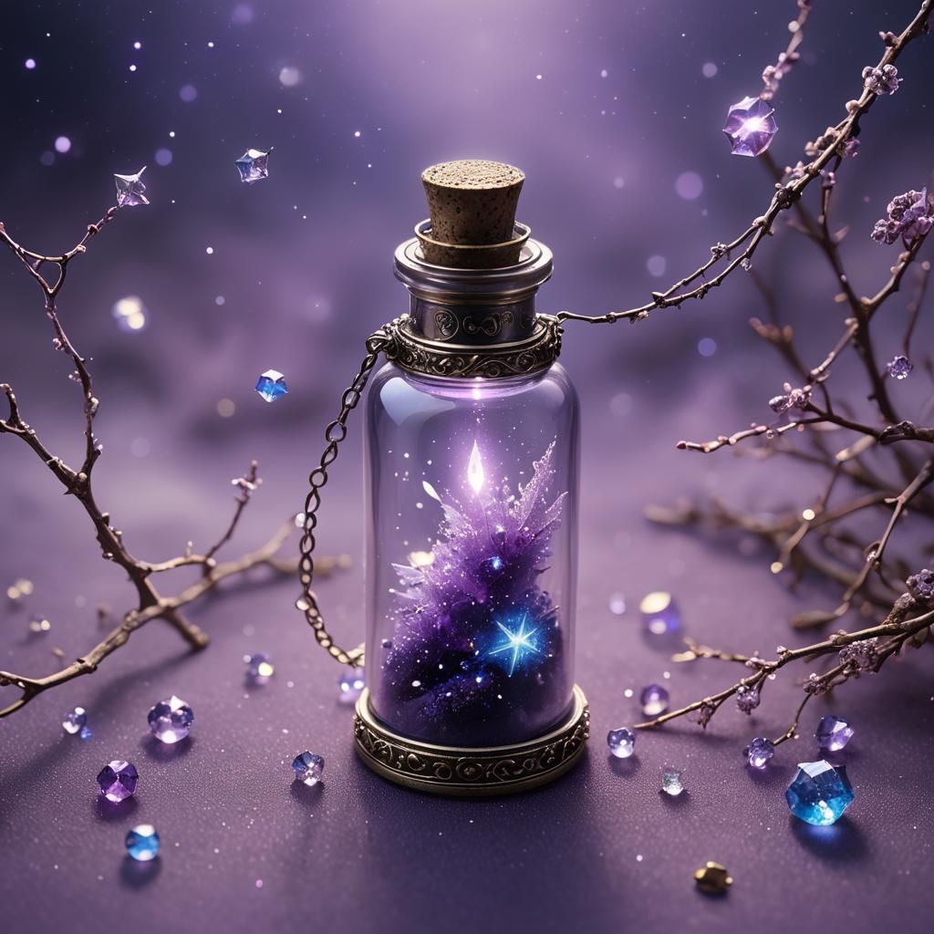 Vial of Magic - AI Generated Artwork - NightCafe Creator