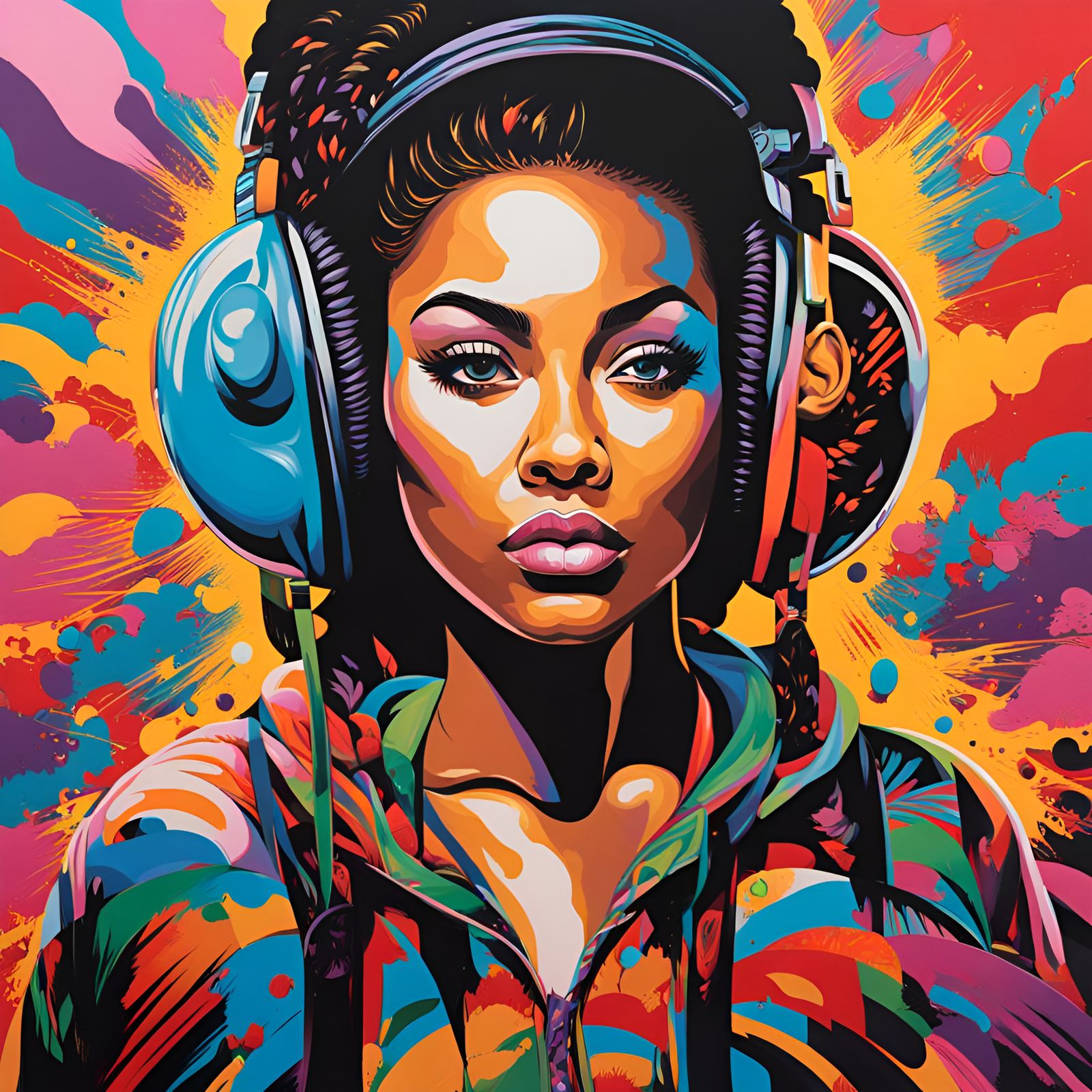 Sound Explosion - AI Generated Artwork - NightCafe Creator