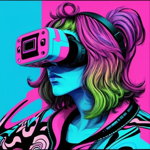 Mark Zuckerberg in VR: A Postmodern Art Experience - AI Art