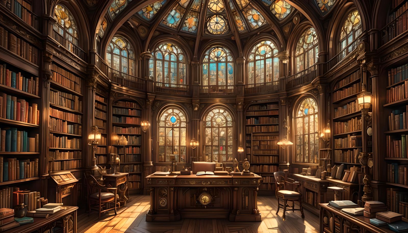 Library of dreams - AI Generated Artwork - NightCafe Creator