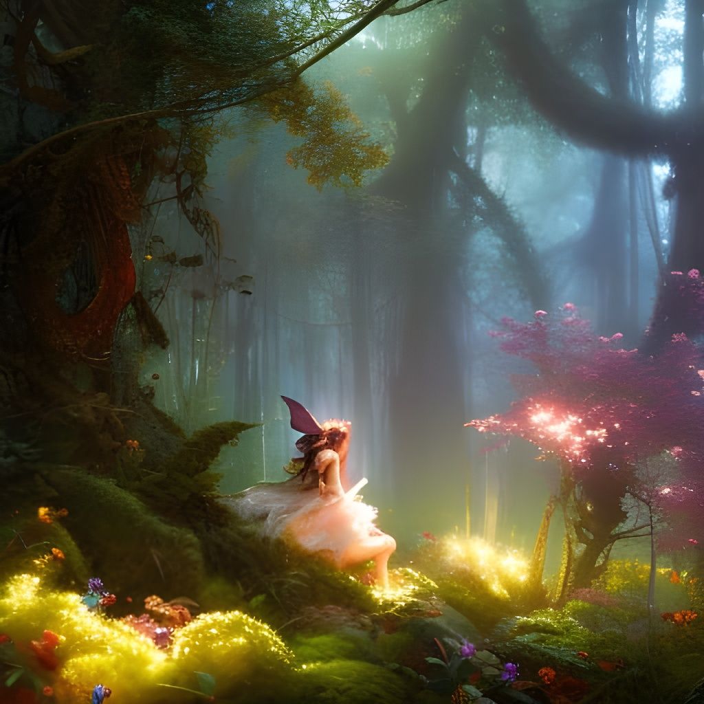 Faerie Expedition 9 - New Wings and Love - AI Generated Artwork ...