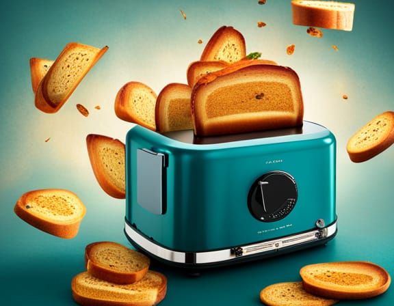 Magic Toaster - AI Generated Artwork - NightCafe Creator