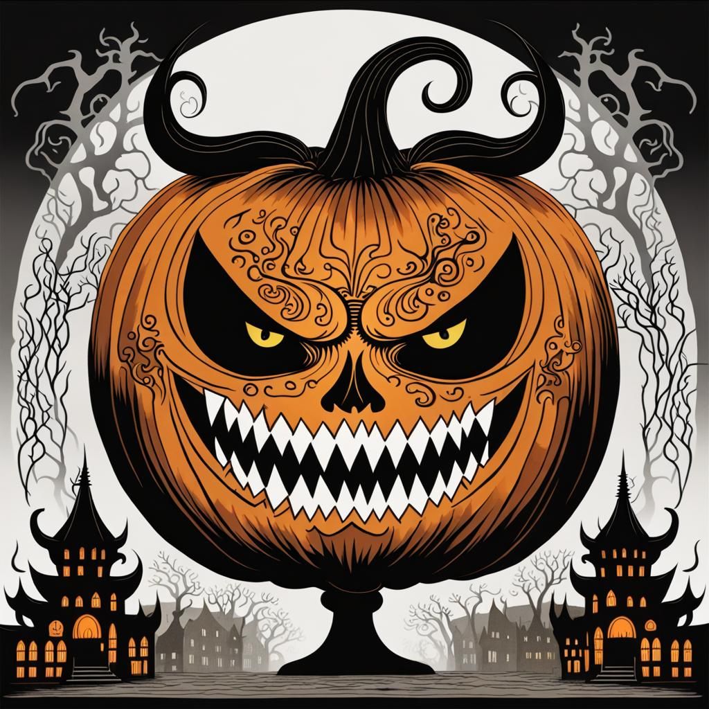 Halloween - AI Generated Artwork - NightCafe Creator