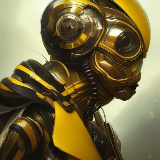 Battle Bee, Mechanical Suit Concept 2 - AI Generated Artwork ...