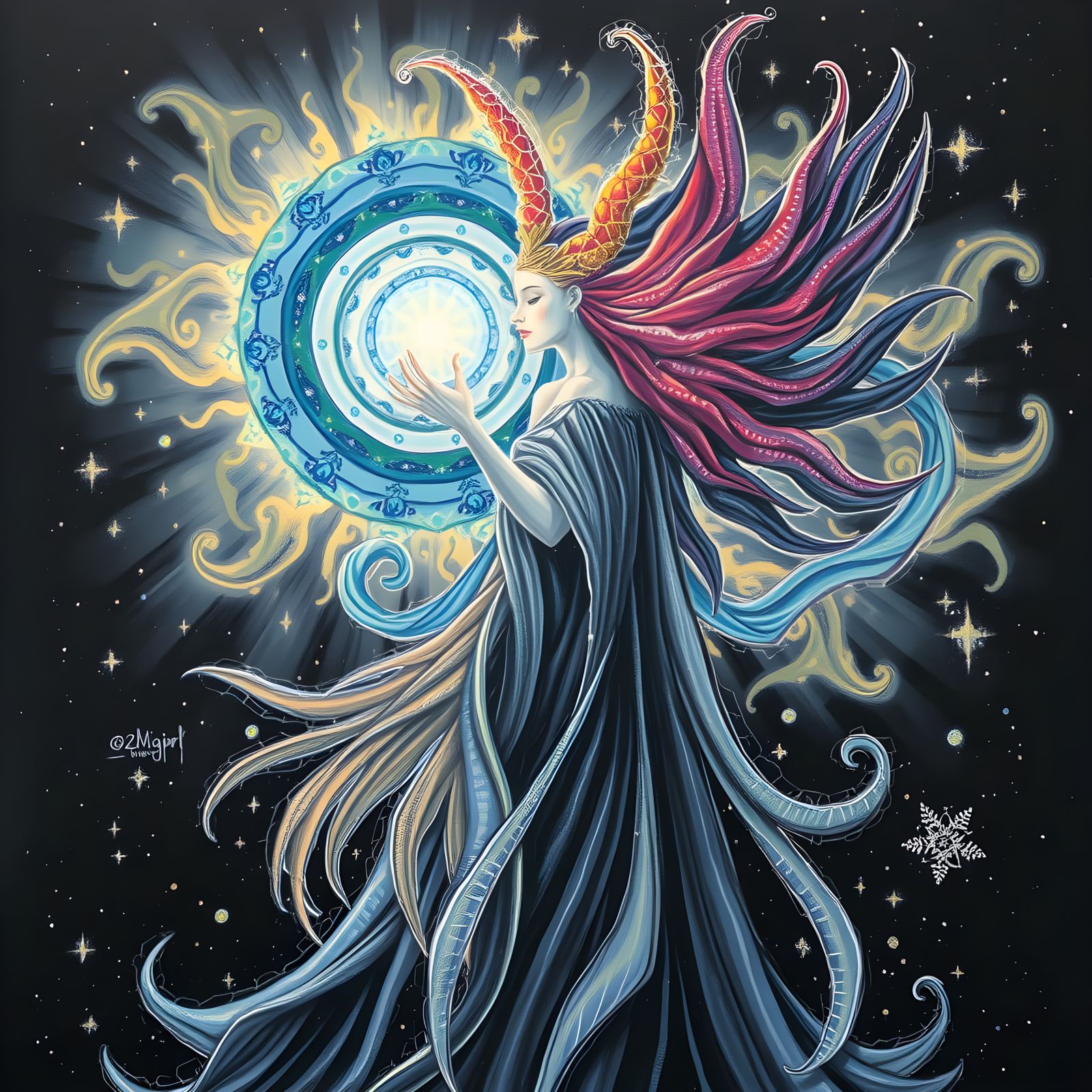 Fiery-Strange Goddess Character - Fiery-Strange Goddess Char...