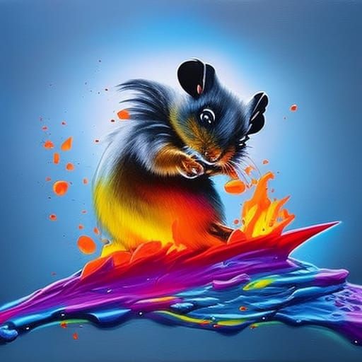 Wizzard hamster - AI Generated Artwork - NightCafe Creator