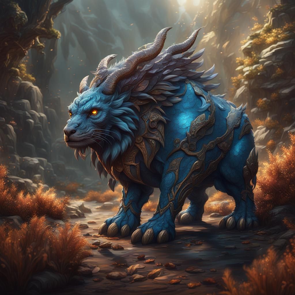 Mythical pet - AI Generated Artwork - NightCafe Creator