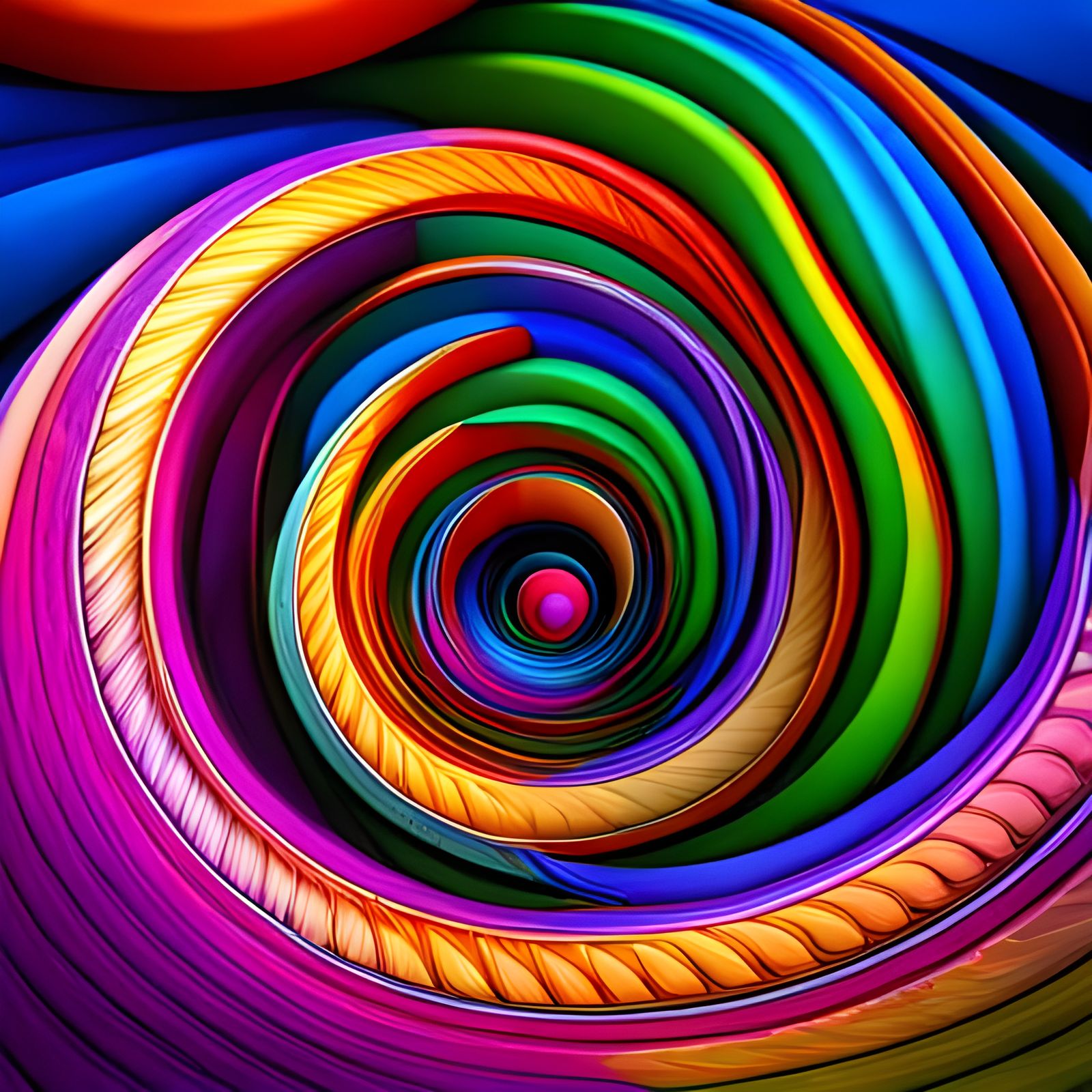 Abstract - AI Generated Artwork - NightCafe Creator