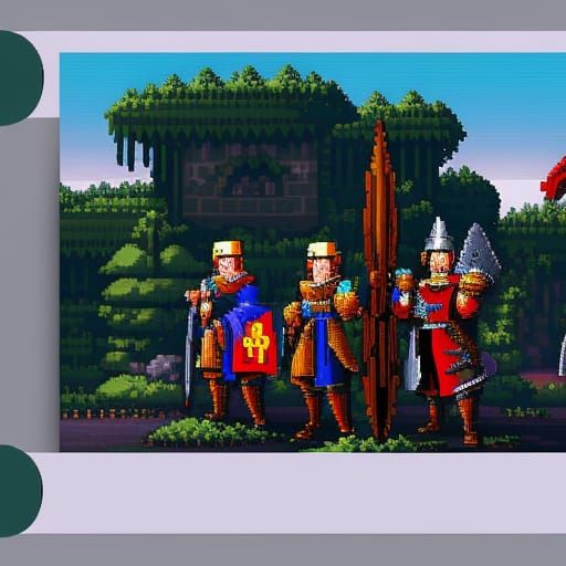 Monty Python and the Holy Grail Nintendo game - AI Generated Artwork ...
