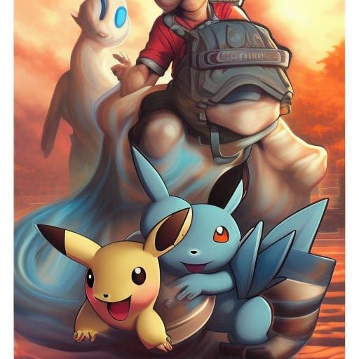 Pokemon - AI Generated Artwork - NightCafe Creator