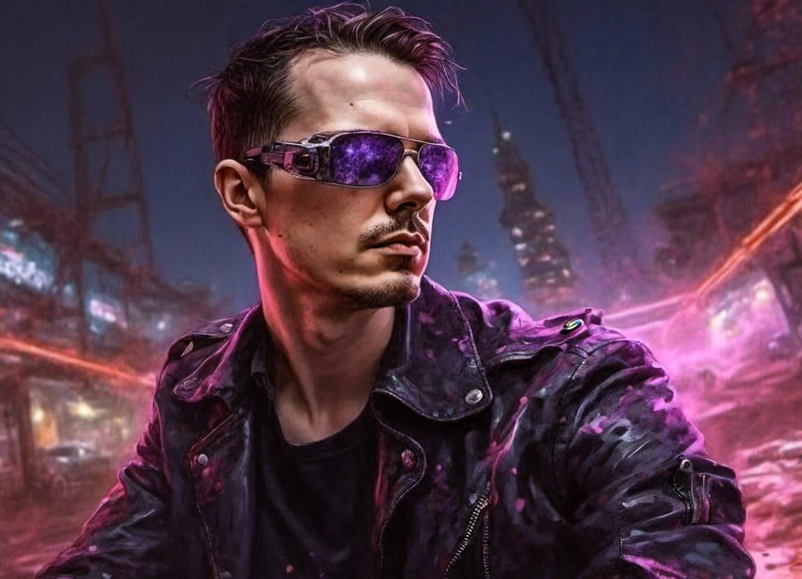 Self portrait as Terminator - AI Generated Artwork - NightCafe Creator