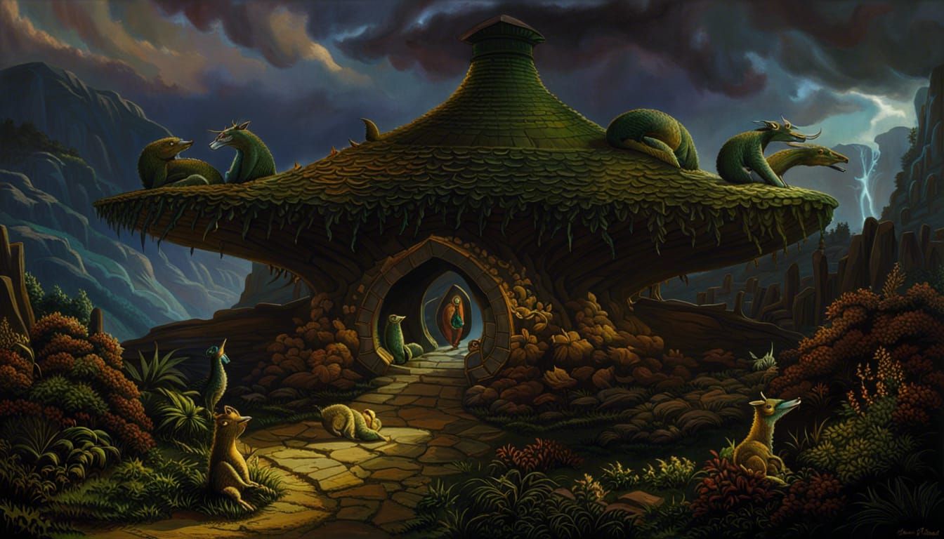 Mythical Creature Portraits - AI Generated Artwork - NightCafe Creator