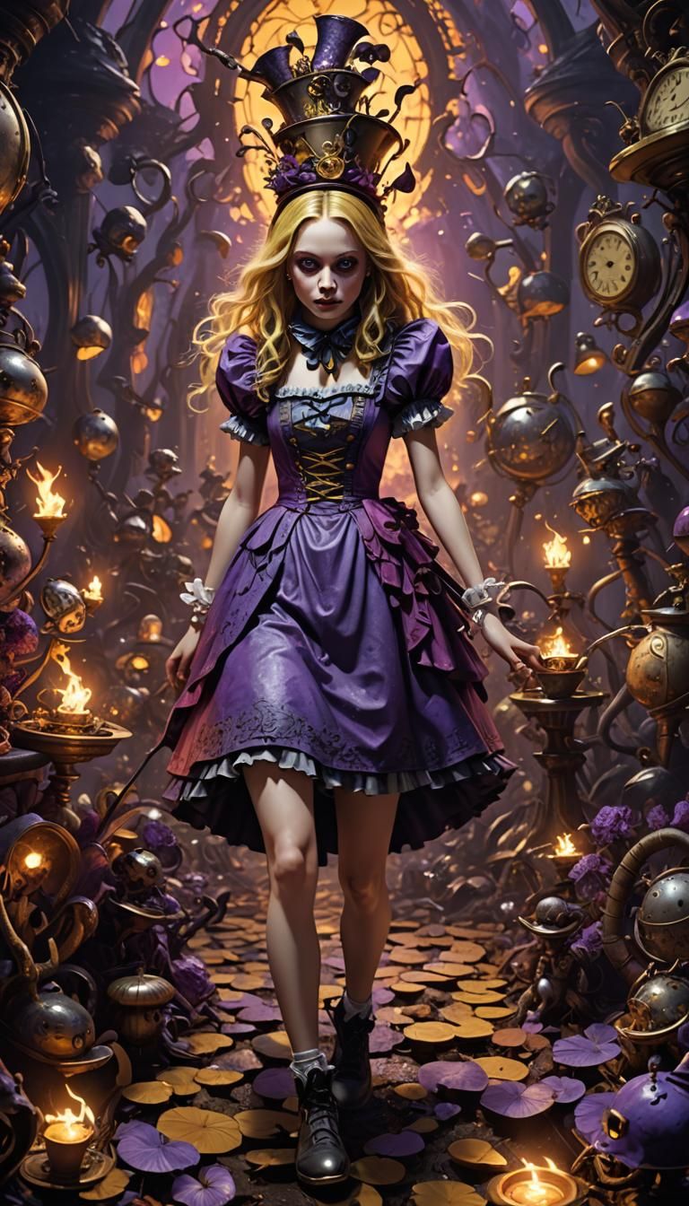 Bad Alice - AI Generated Artwork - NightCafe Creator