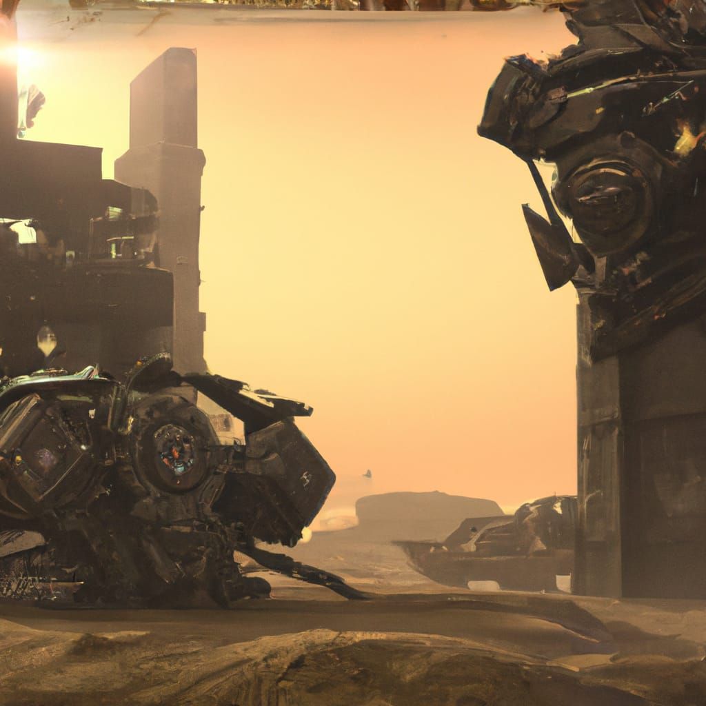 Desolate wasteland Splash art hypermodernism hyperrealism volumetric ...