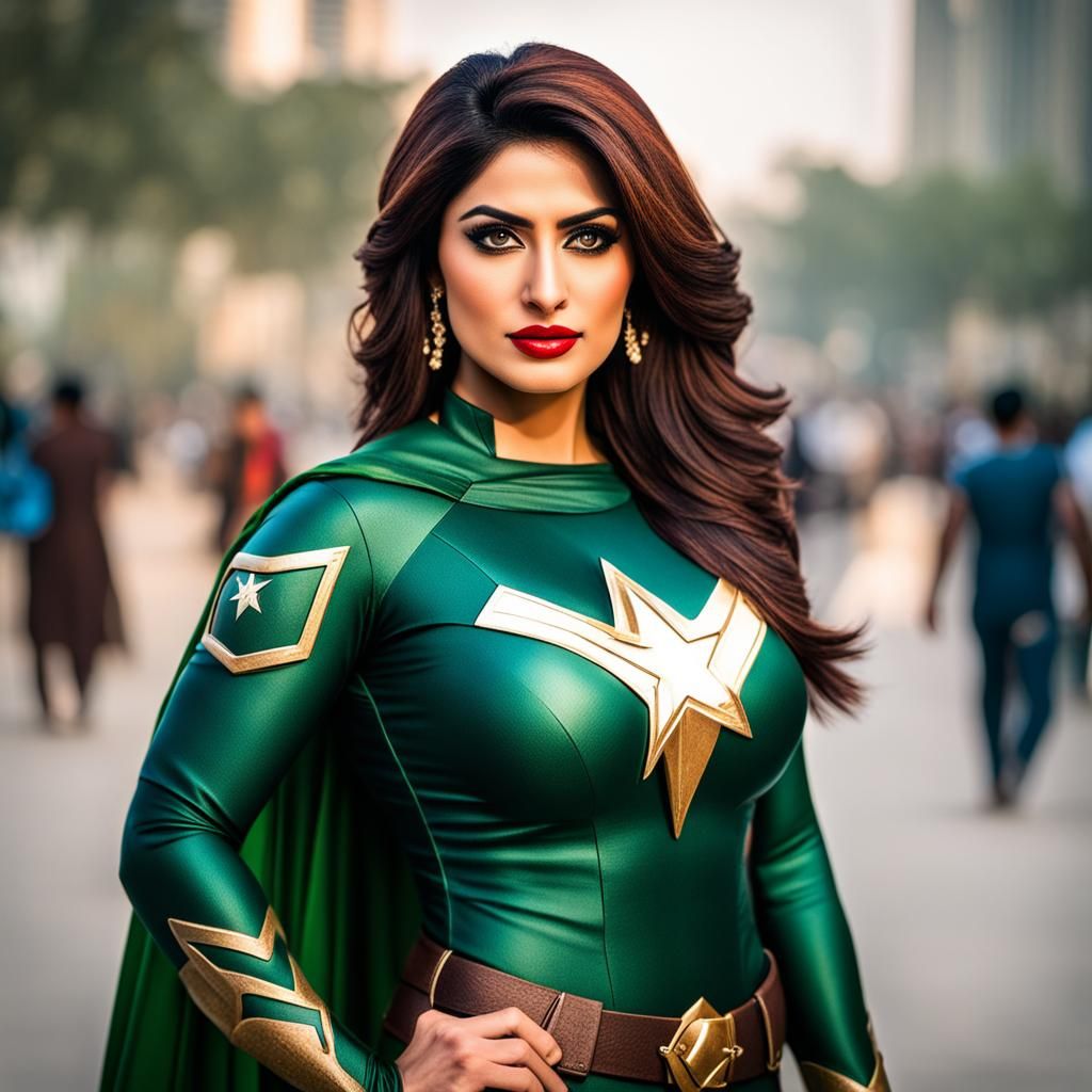 Sentinel Starlight: Pakistani superhero (series) - AI Generated Artwork ...